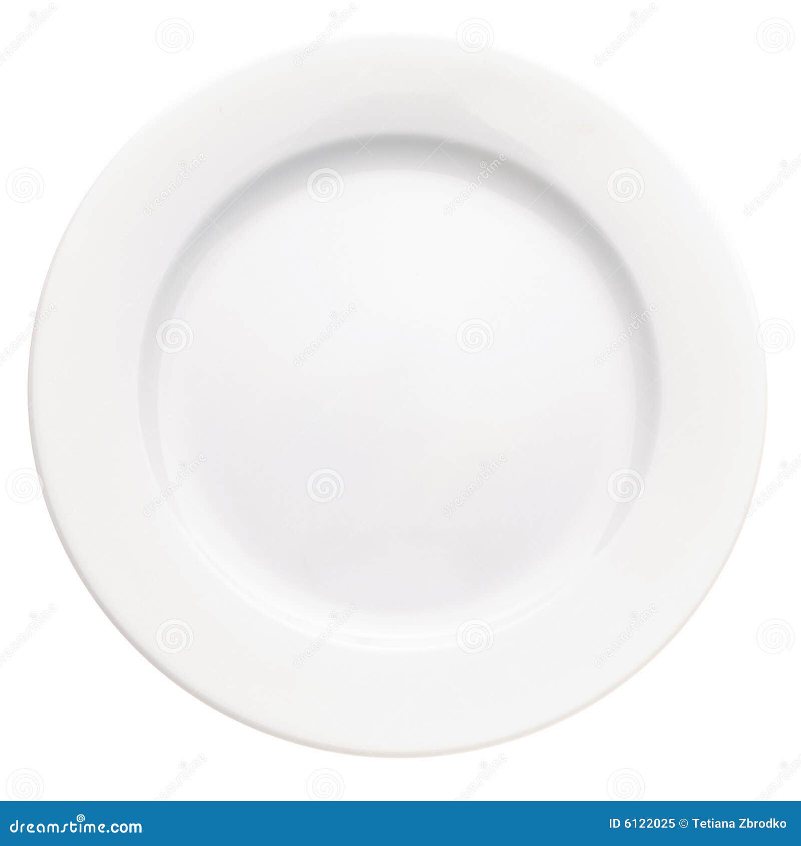 White plate stock image. Image of white, restaurant, lunch - 6122025