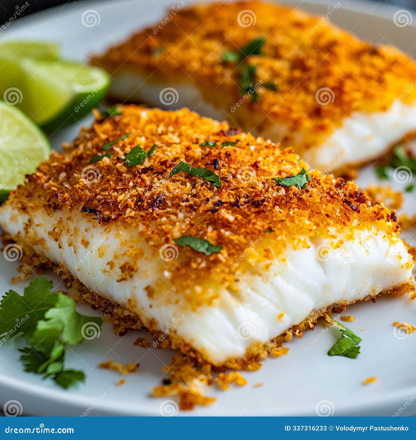 Fish Covered Microplastic On A Pink Plate. Impact Of Micro Plastic On ...