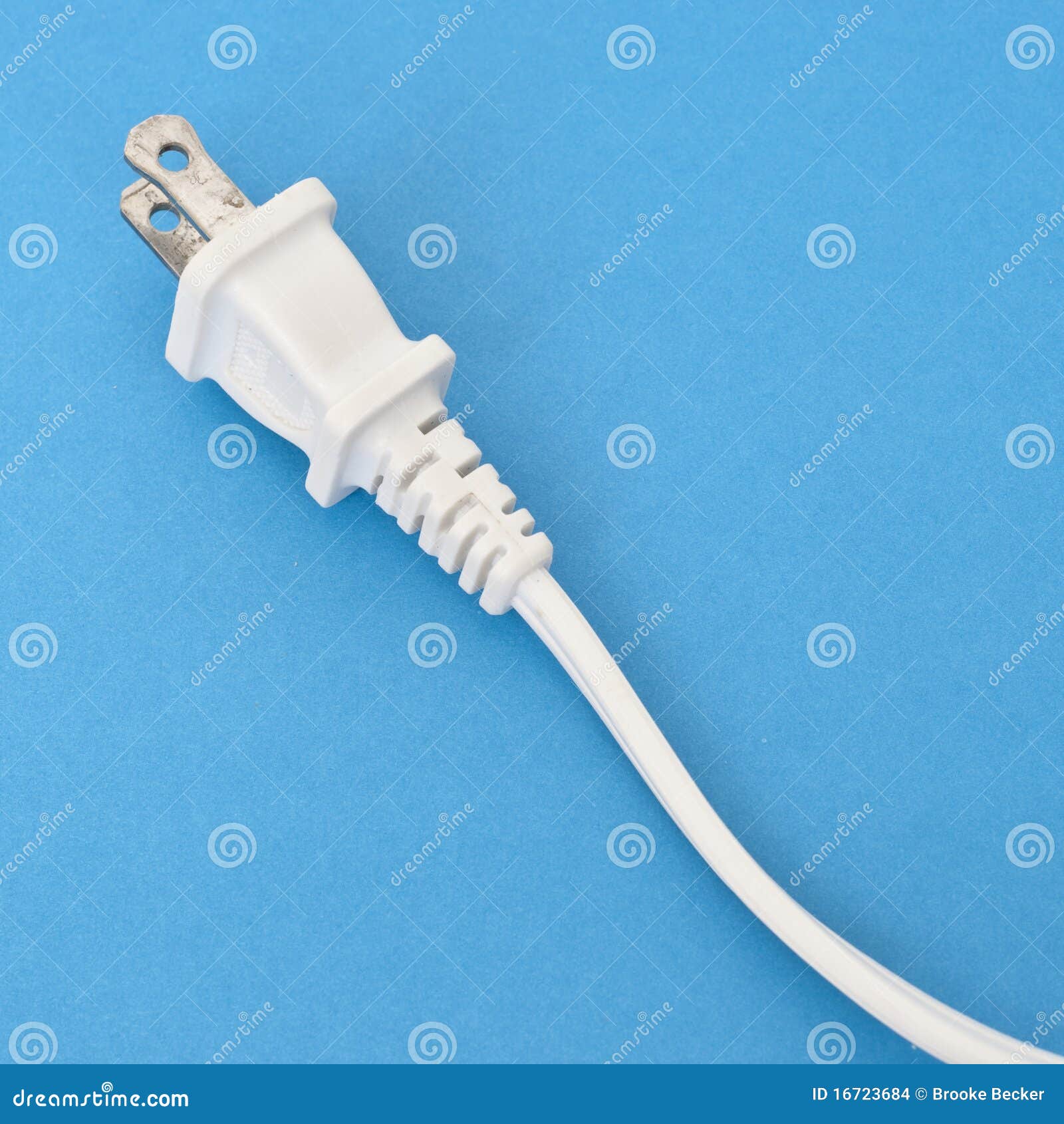 White Plug Royalty-Free Stock Photography | CartoonDealer.com #7359815