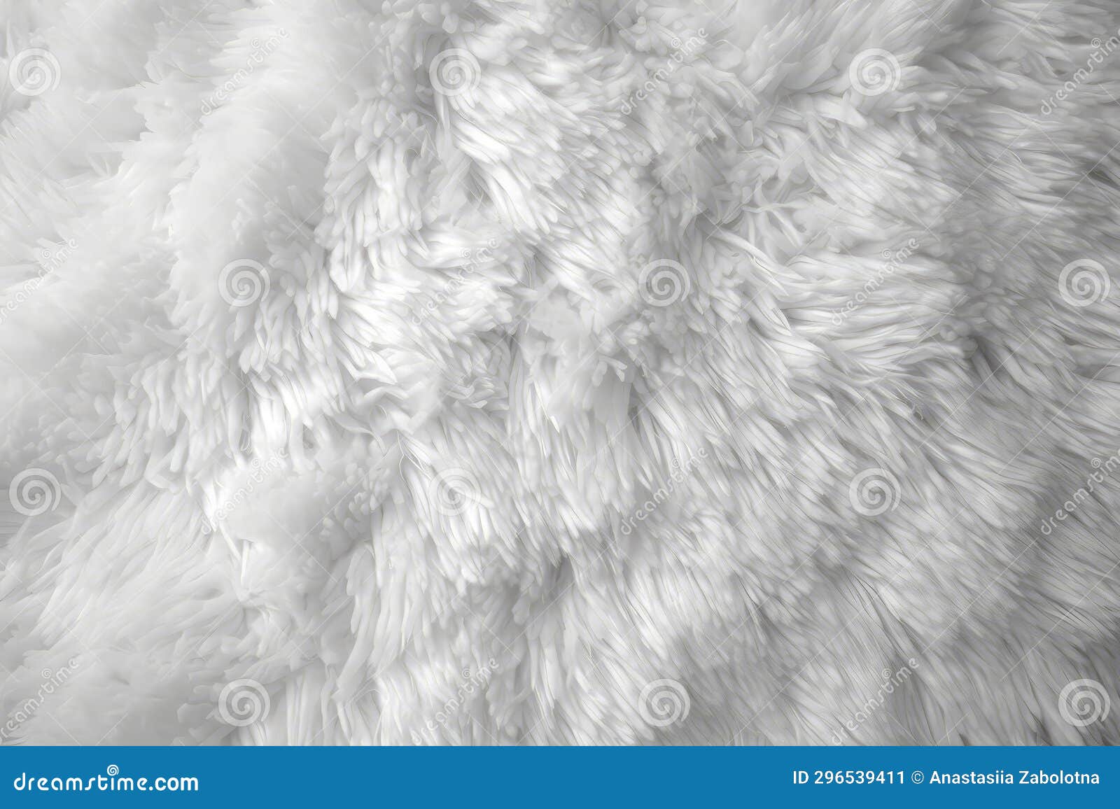 White Plush Fabric Texture Background. Generative AI Stock Illustration ...