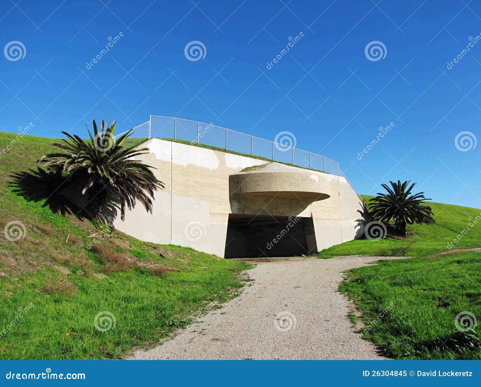 White Point Bunker stock image. Image of green, bunker - 26304845