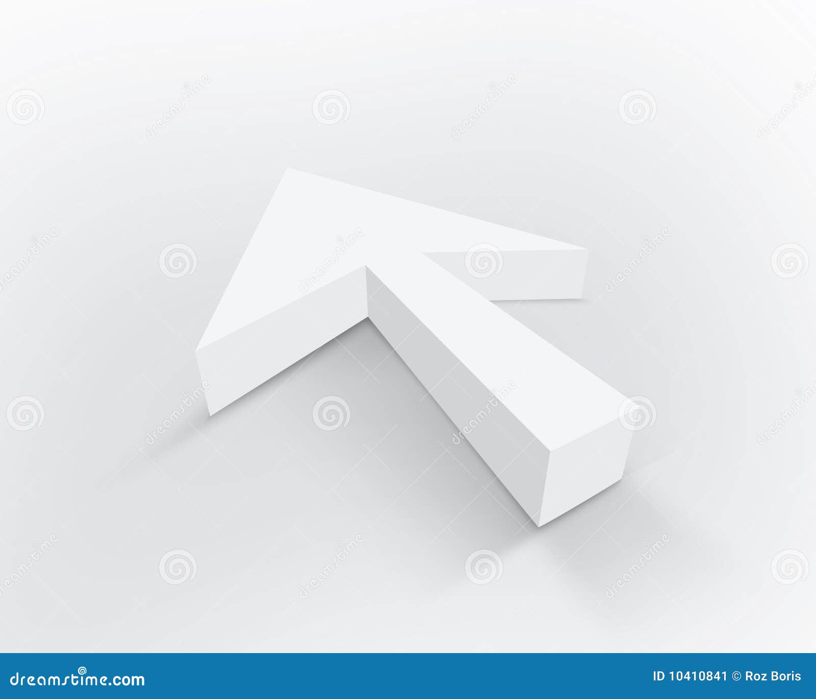 White pointer stock illustration. Illustration of mouse - 10410841