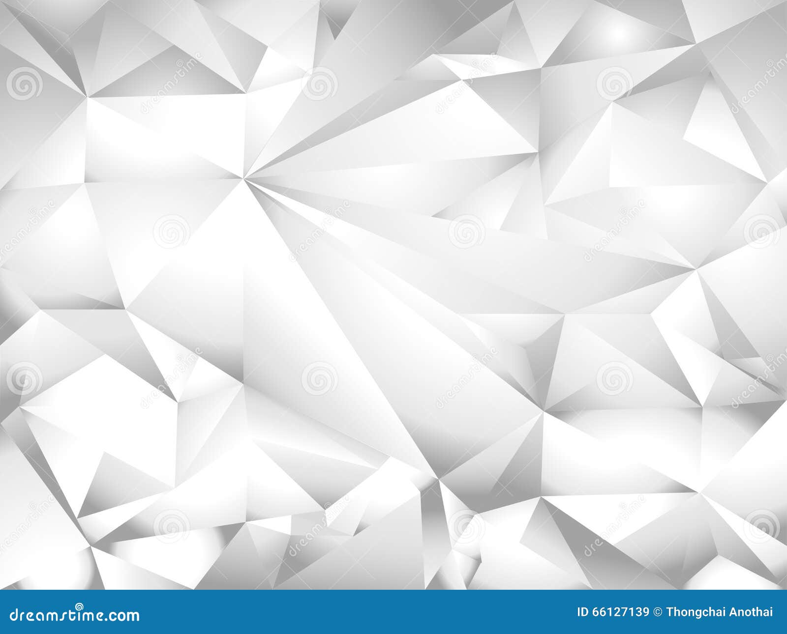 White polygon background stock vector. Illustration of crystal - 66127139