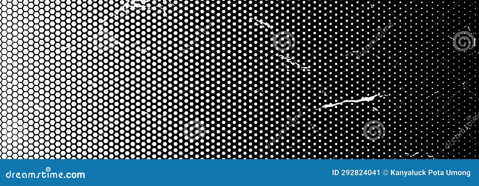 White Polygon Halftone Retro Dots Effect Stock Illustration ...