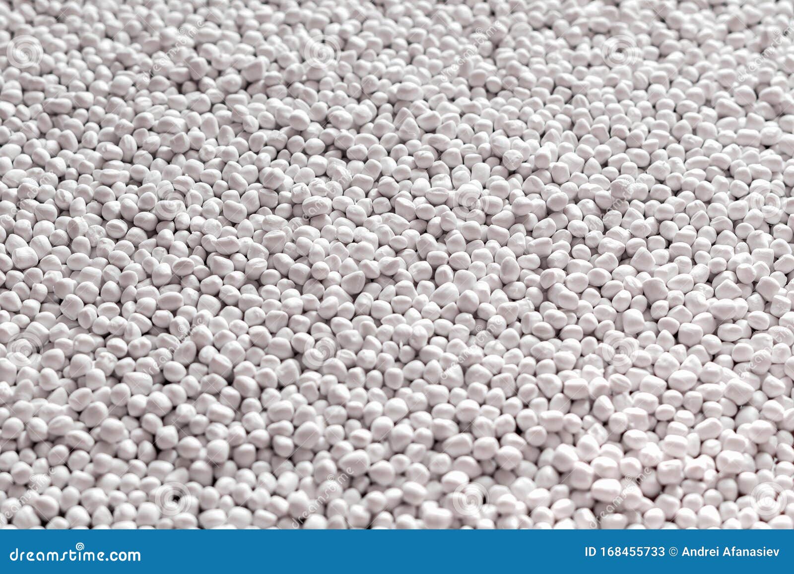 White Polymer Dye in Granules, Background Texture Stock Image - Image ...