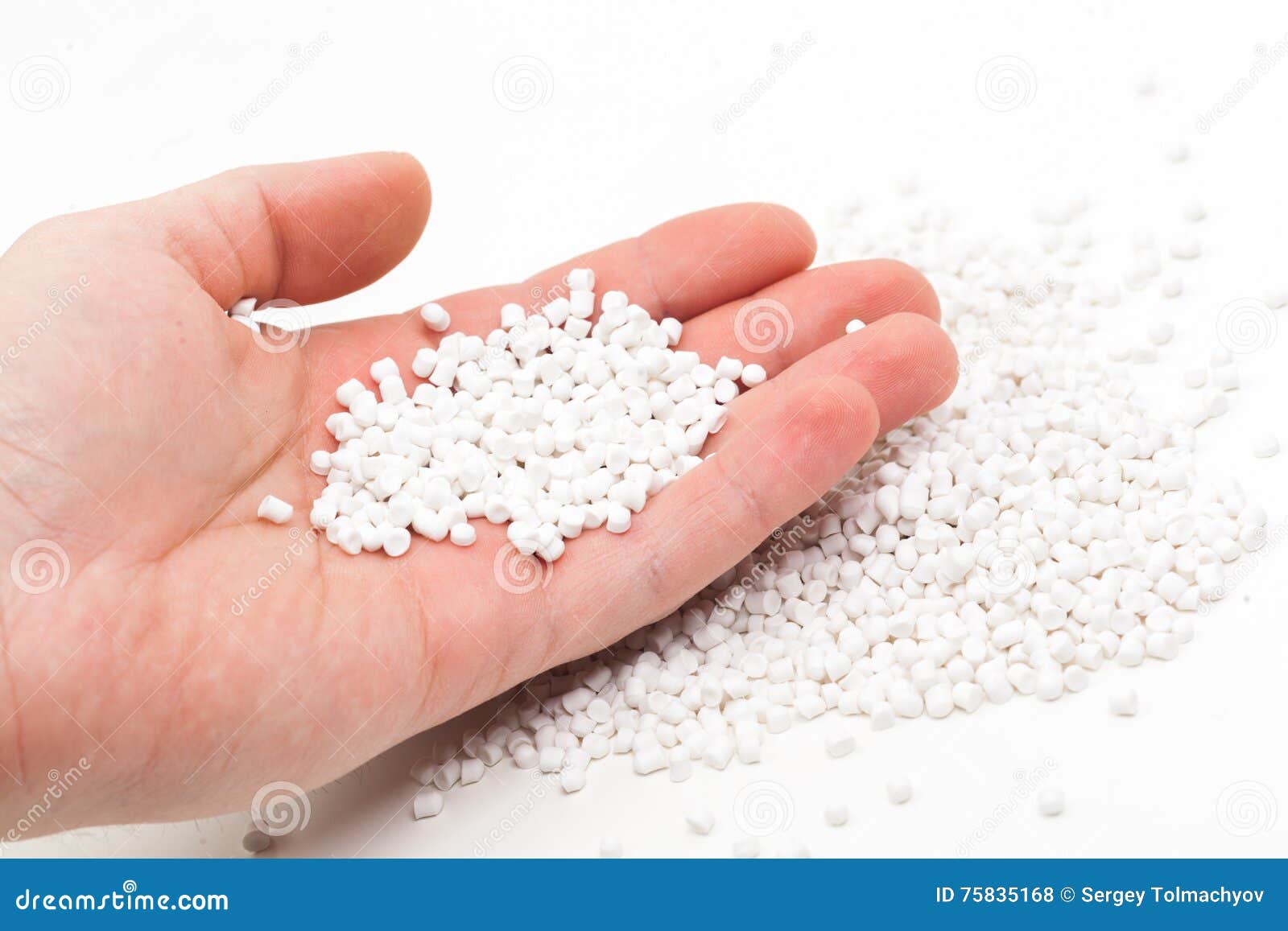 White polymer resin stock photo. Image of laboratory - 75835168