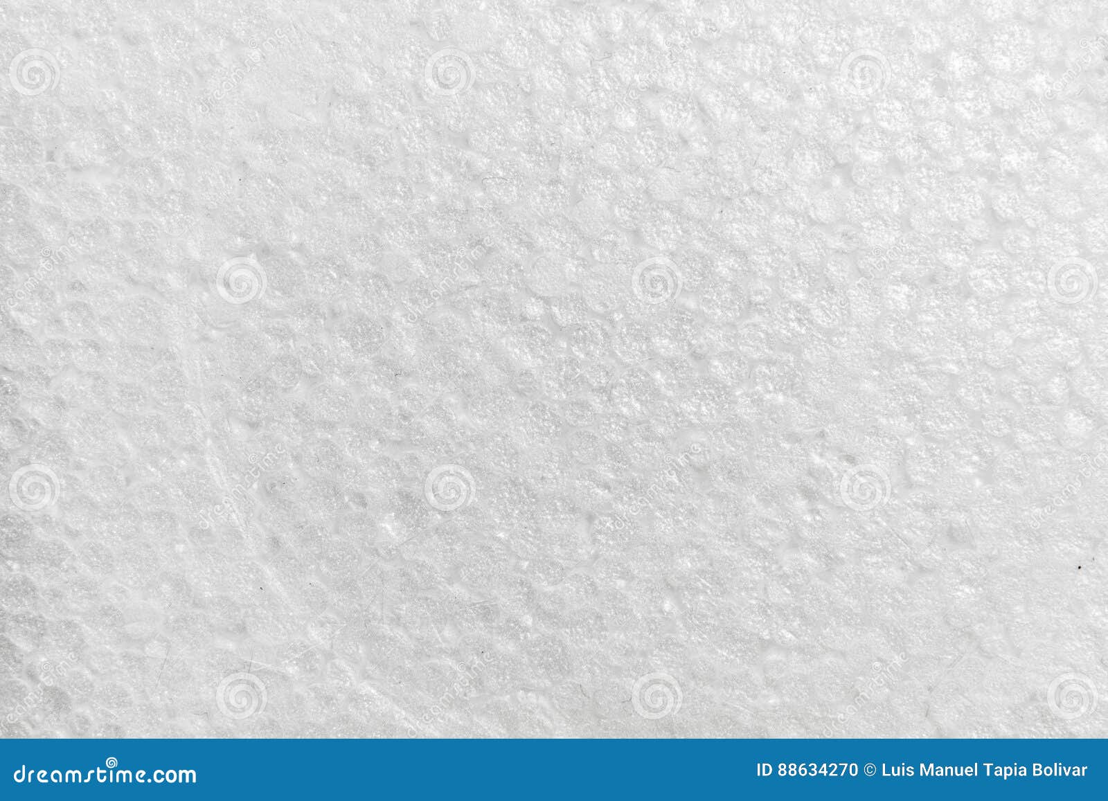 White polystyrene texture stock photo. Image of product - 88634270