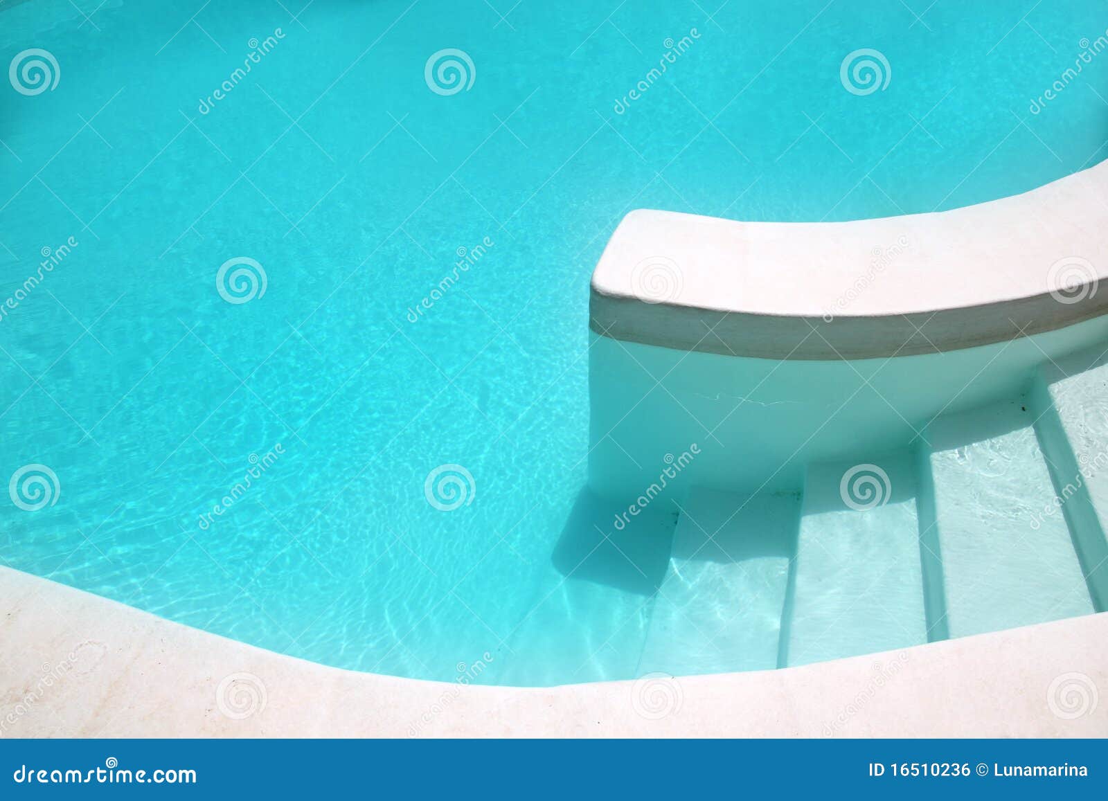 White Pool Turquoise Water Clean Composition Stock Photo - Image of ...