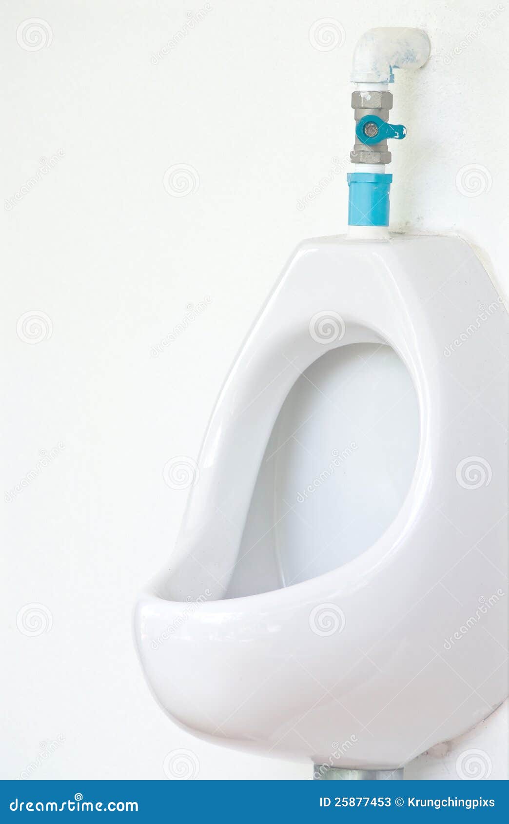 White porcelain urinal stock image. Image of room, bathroom - 25877453