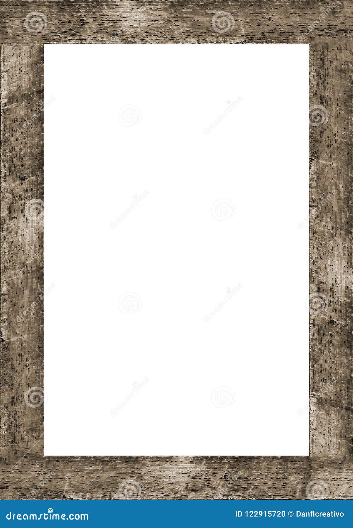 White Portrait Background with Rustic Borders Stock Photo - Image of ...
