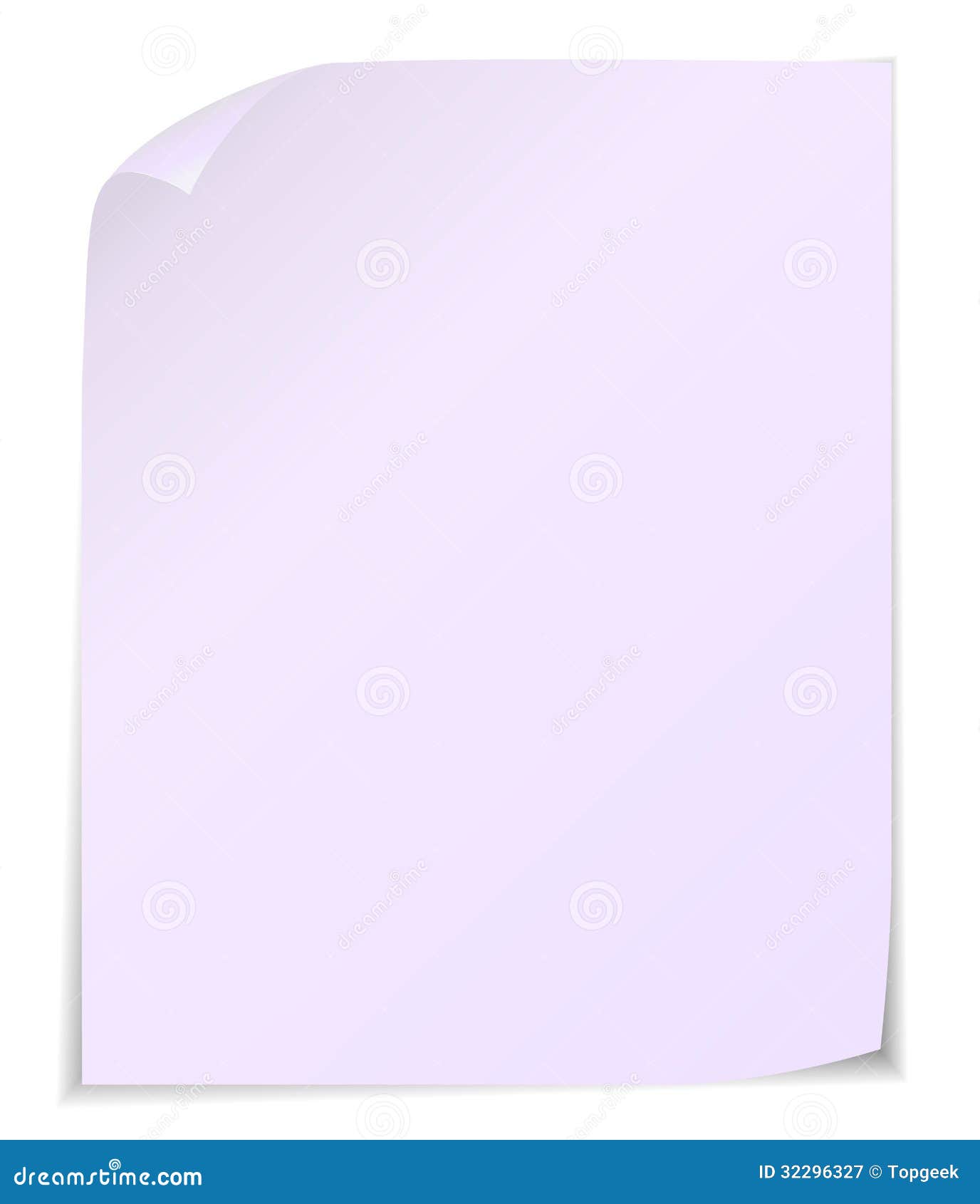 White Post it Notes Isolated on White Background. Stock Vector ...