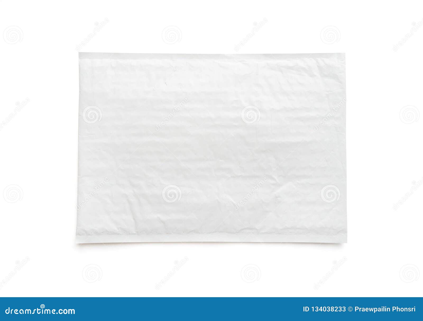 White Postal Package. Plastic Parcel Object Background for Online ...