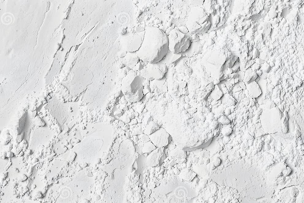 White Powder Texture Background, Closeup Stock Illustration ...