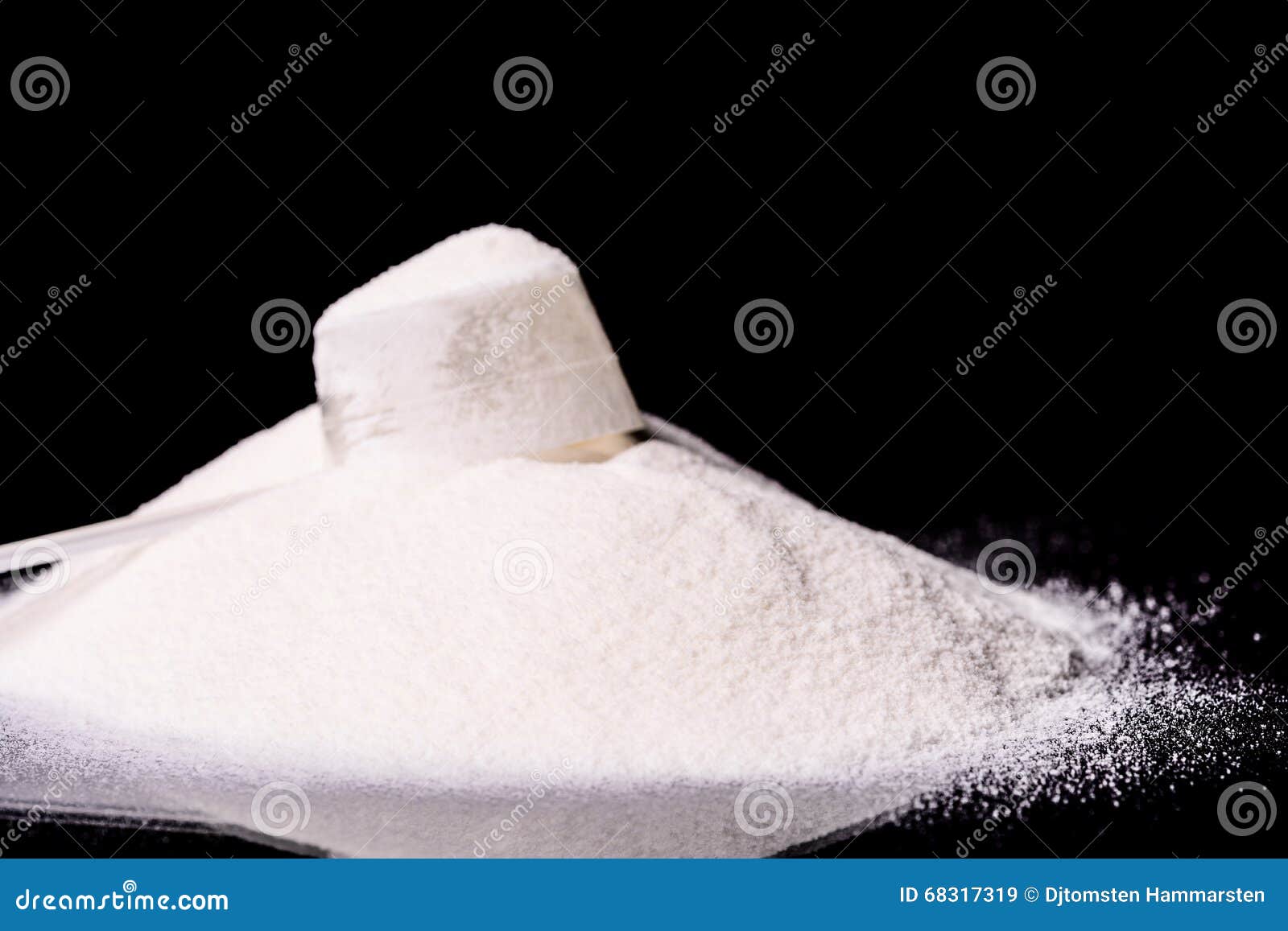 White powder stock image. Image of diet, bodybuilding - 68317319