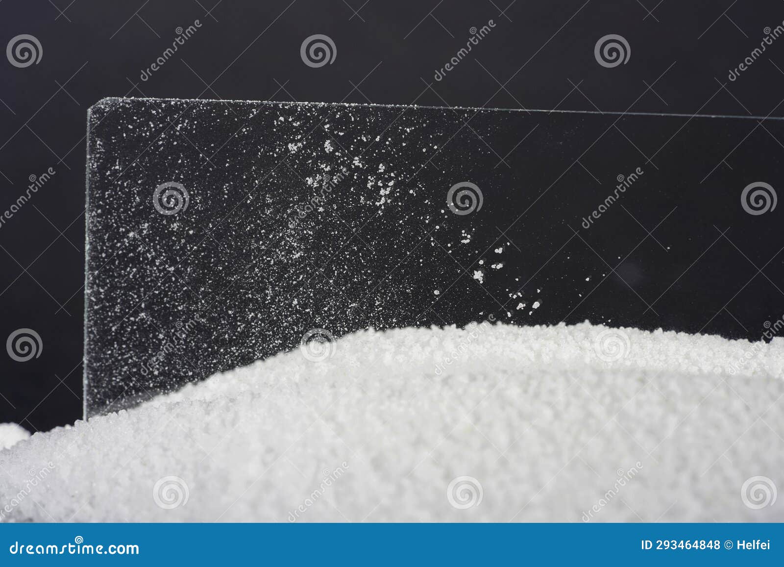 White Powder from the Chemistry Kit for Experimenting Stock Photo ...