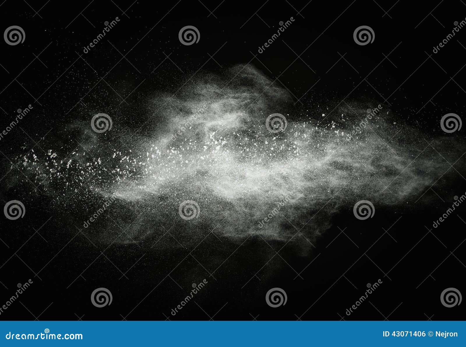 White powder explosion stock photo. Image of cosmos, piece - 43071406