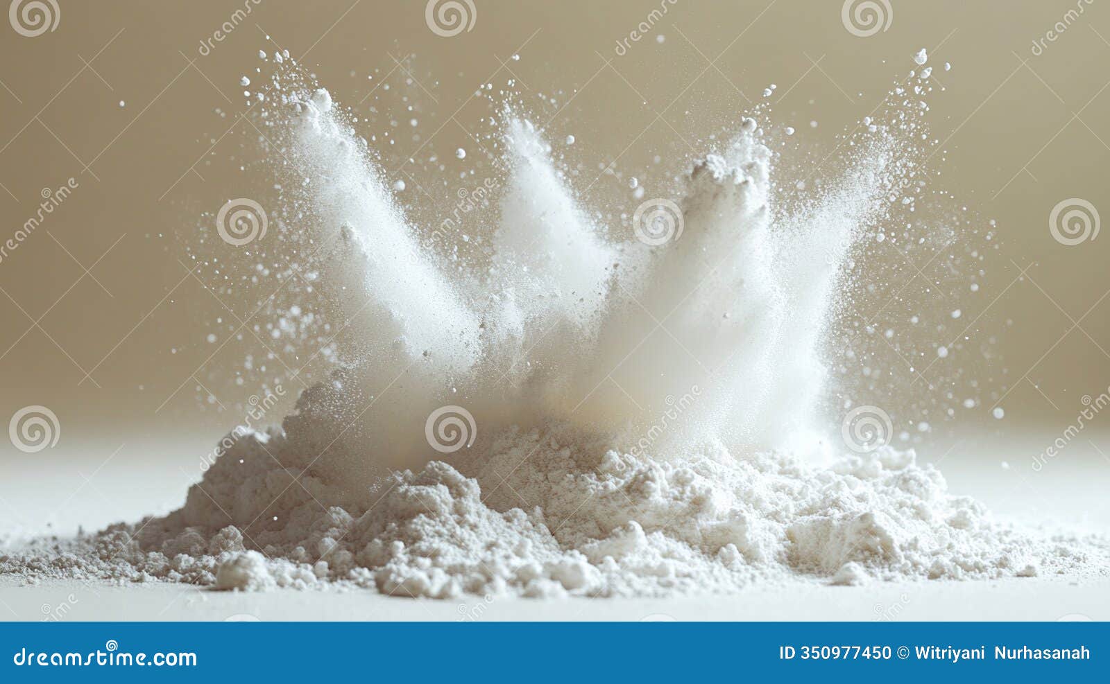 White Powder Explosion Flour, Dust, Particles, Splash, Burst ...