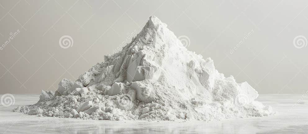White powder mound stock image. Image of form, clean - 322139191