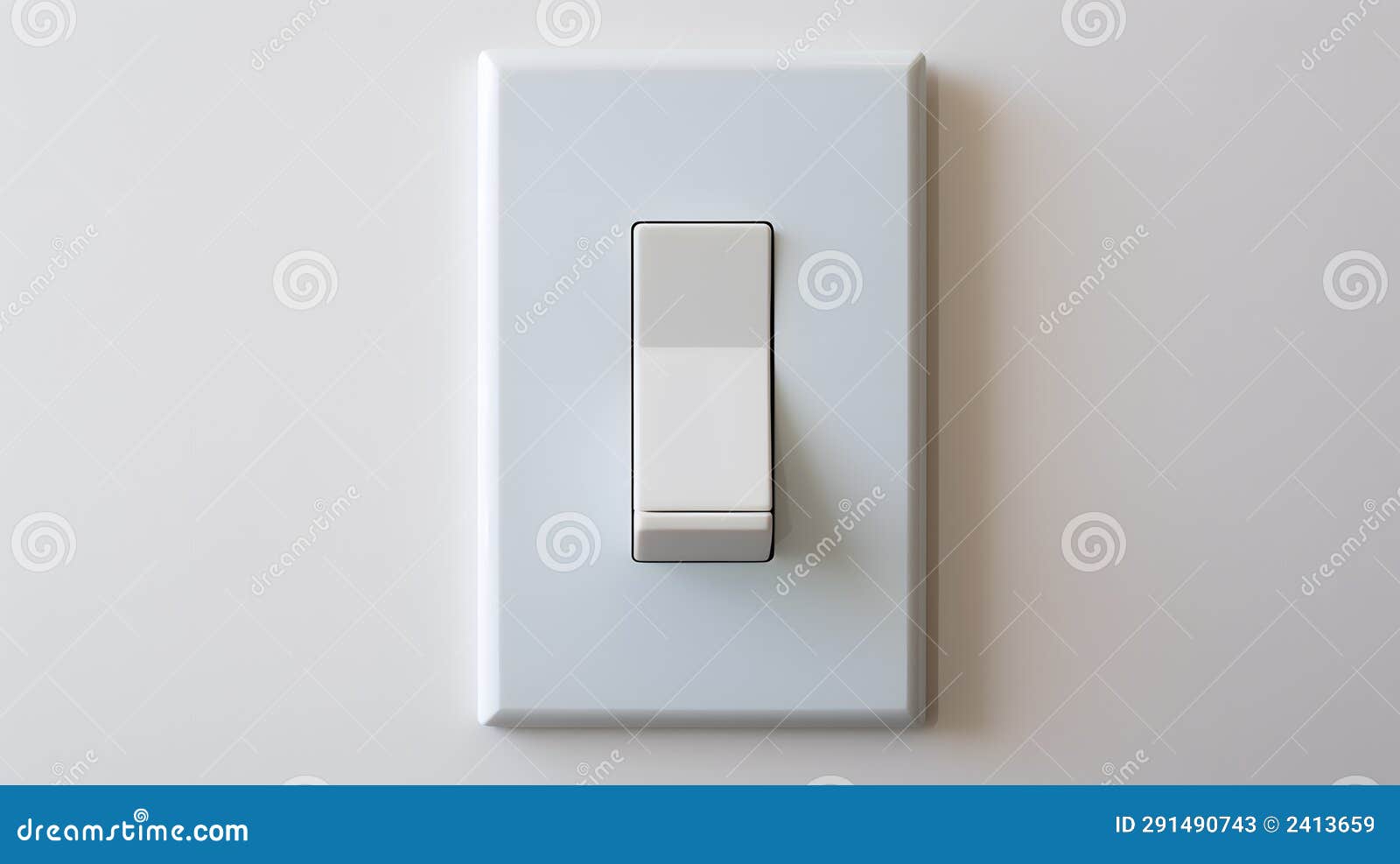 The Power Switch is in the on Position. AI Generated Stock Illustration ...