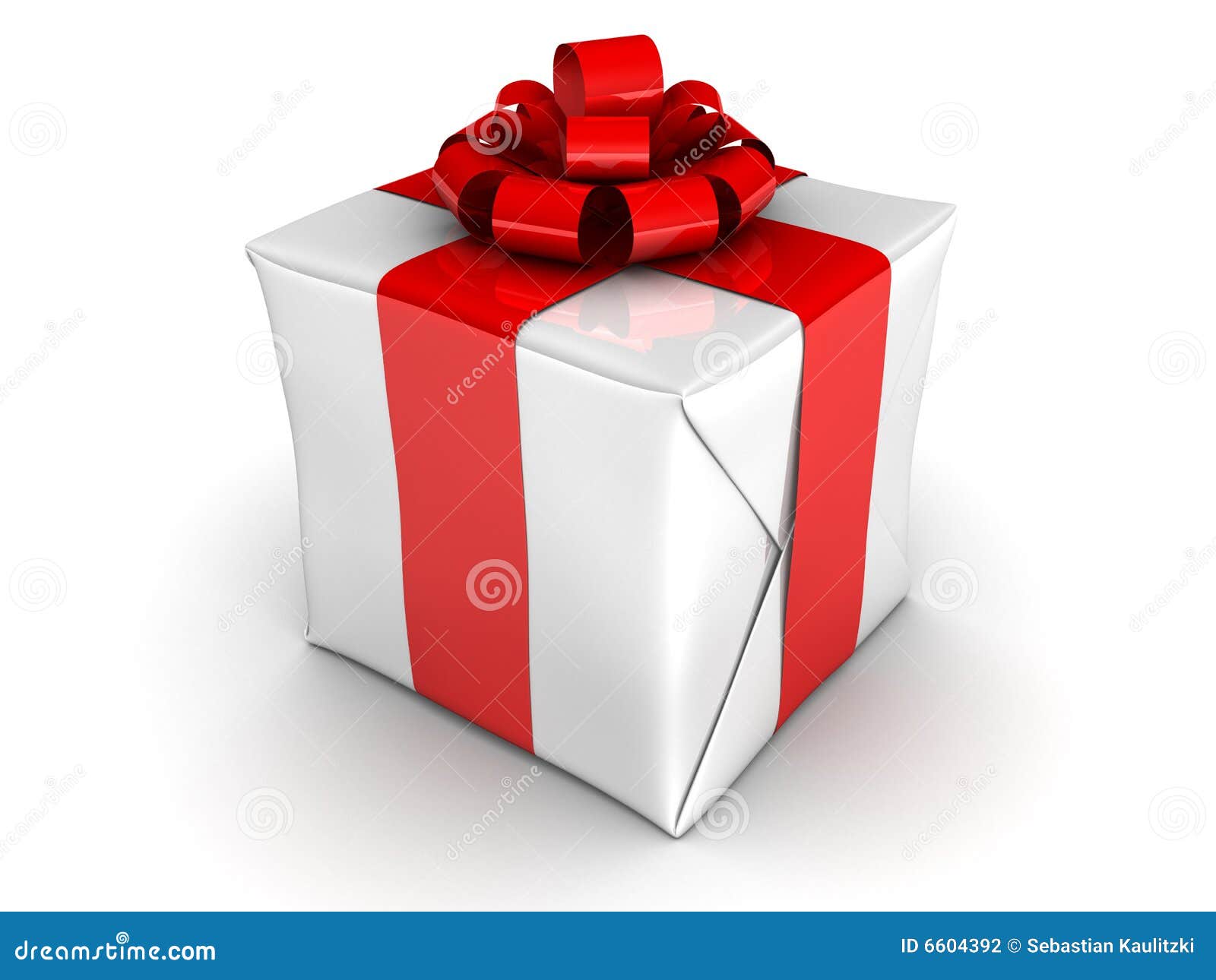 White present stock illustration. Illustration of valentine - 6604392