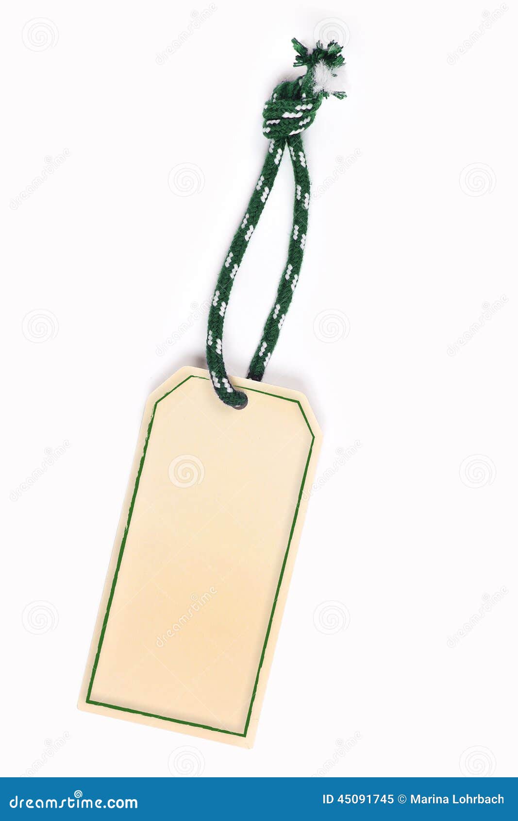 White Price Label with Frame, Isolated Stock Image - Image of consumer ...