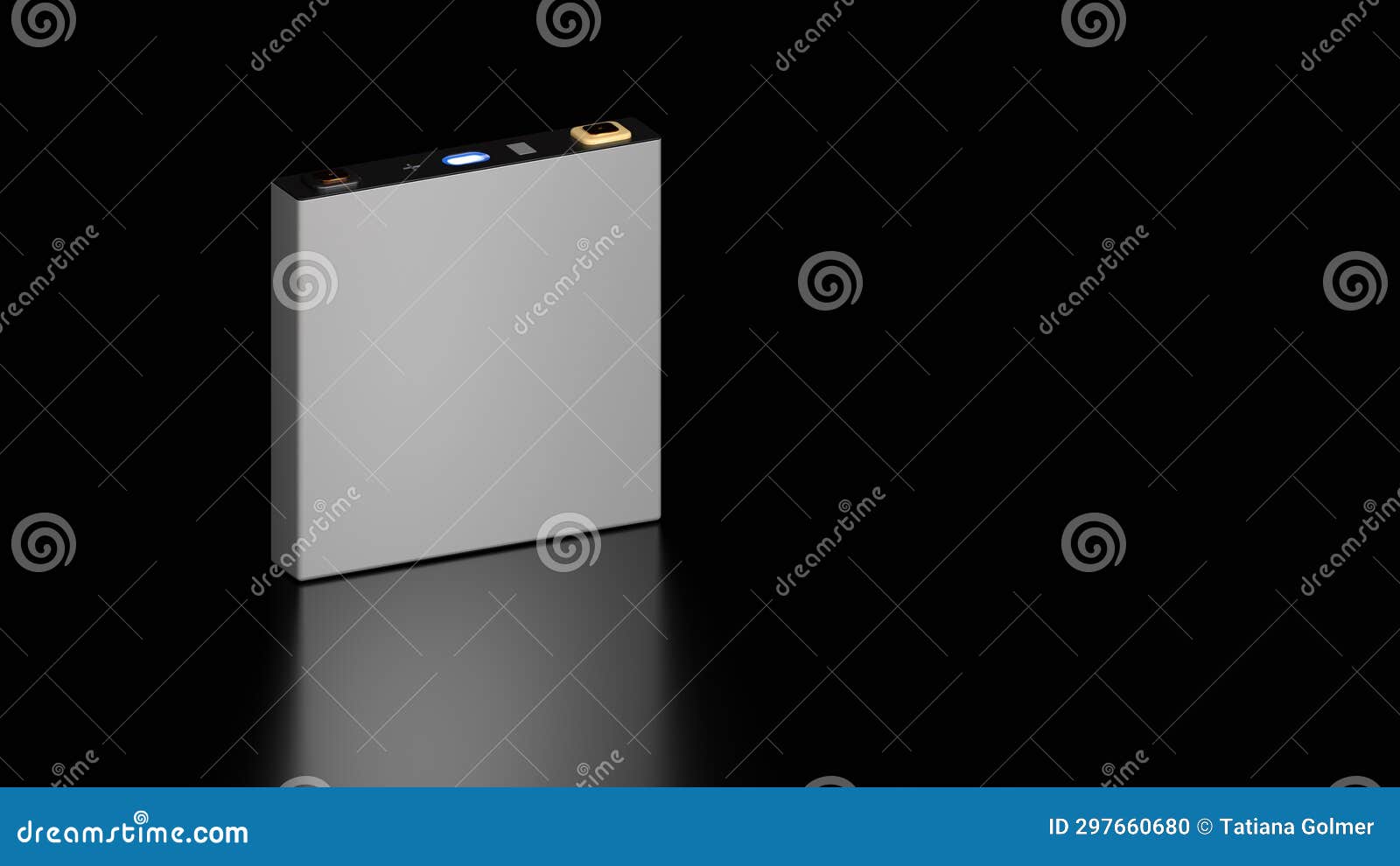 White Prismatic Cell, Rectangular Lithium Phosphate LFP Battery for ...