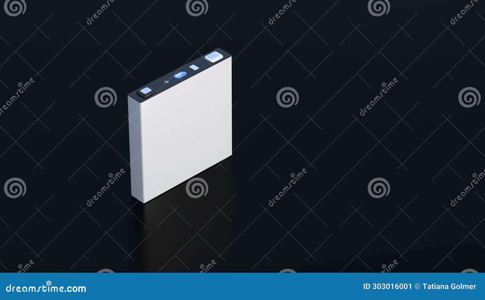 White Prismatic Cell, Rectangular Lithium Ion Phosphate LFP Battery for ...