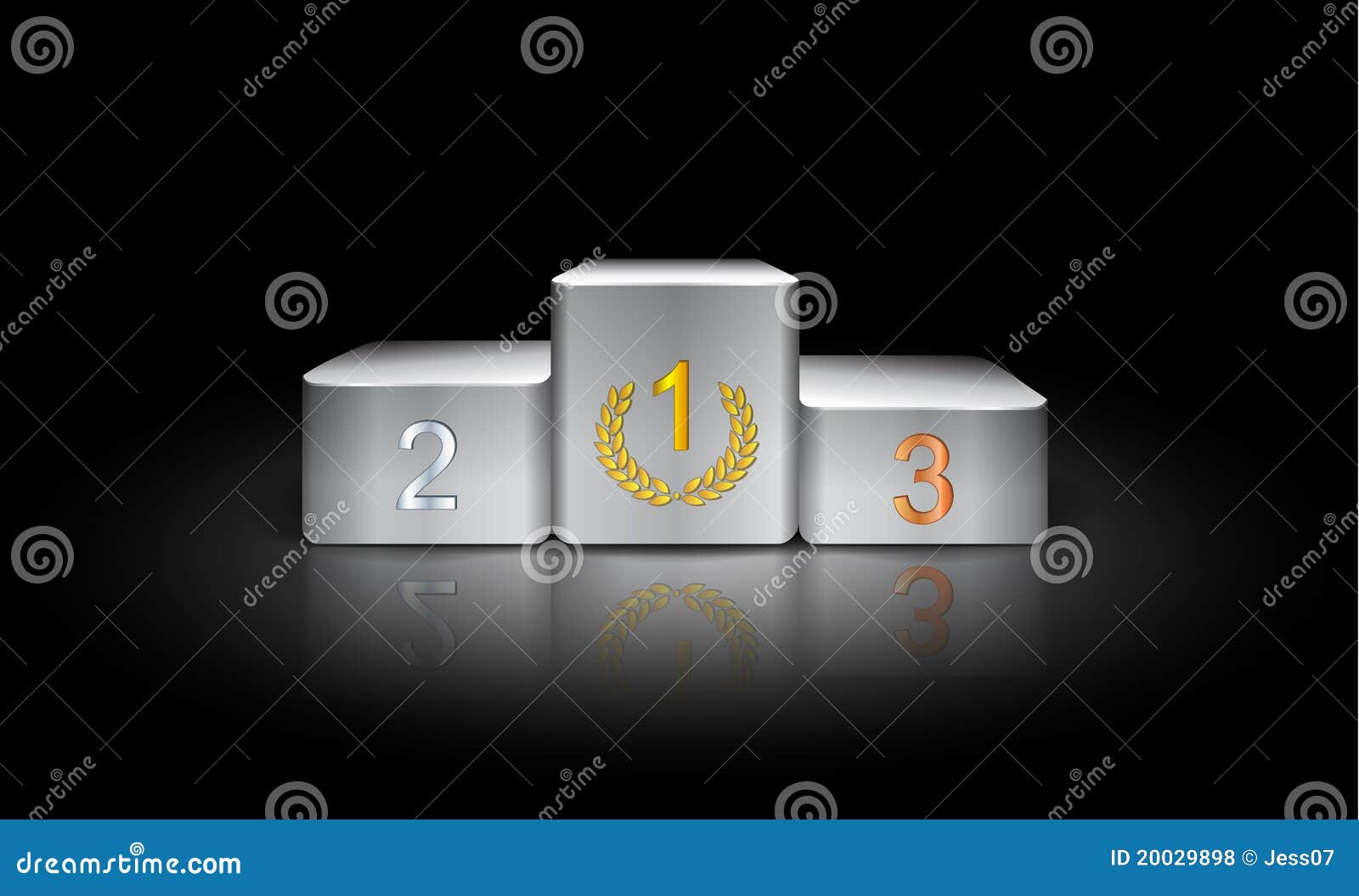 Prize Podium. First Place Award. Champions Or Winners Infographic ...