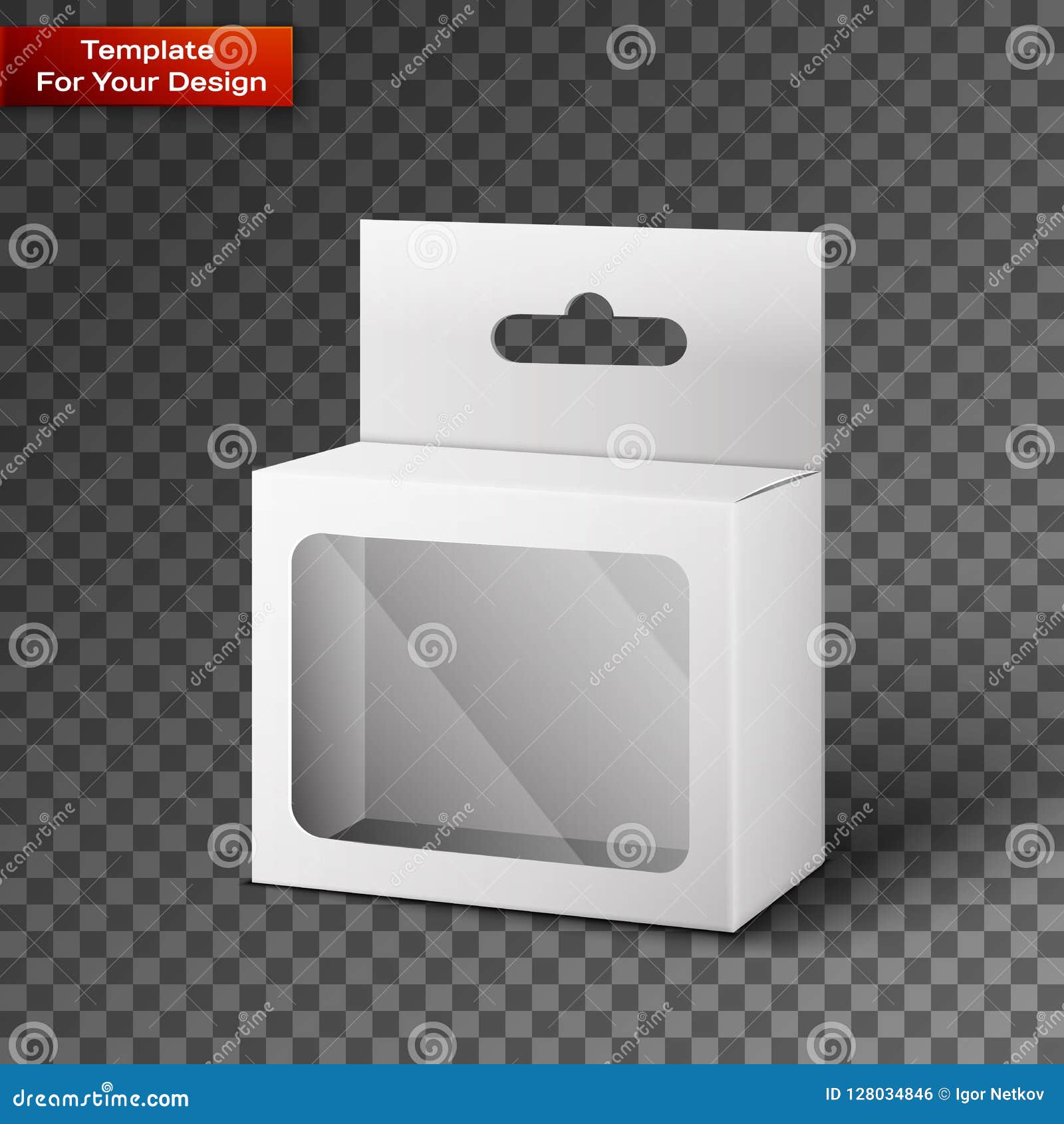 White Product Package Box stock vector. Illustration of eps10 - 128034846