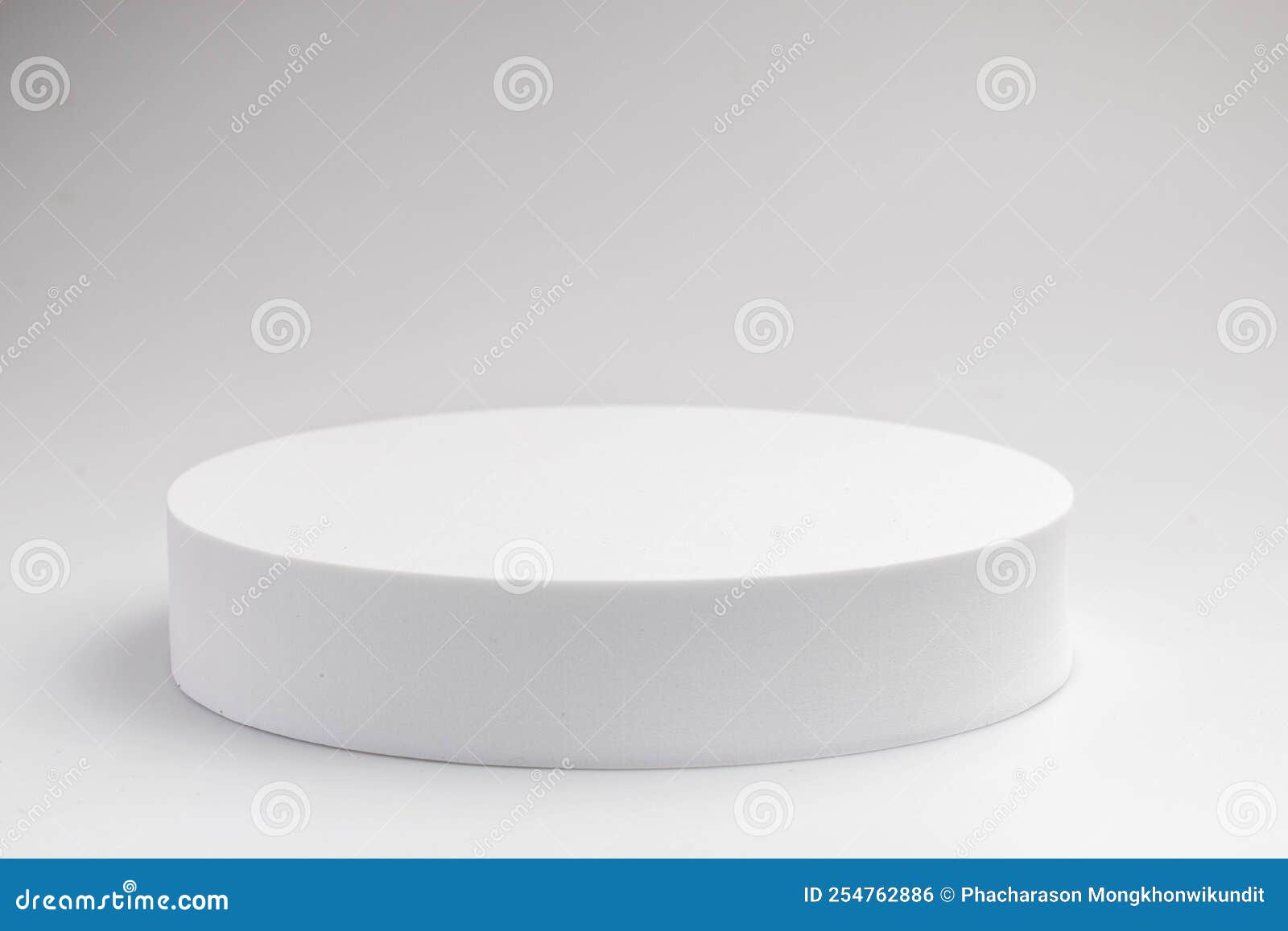 White Product Stand, Mock Up on a White Background Texture Background ...