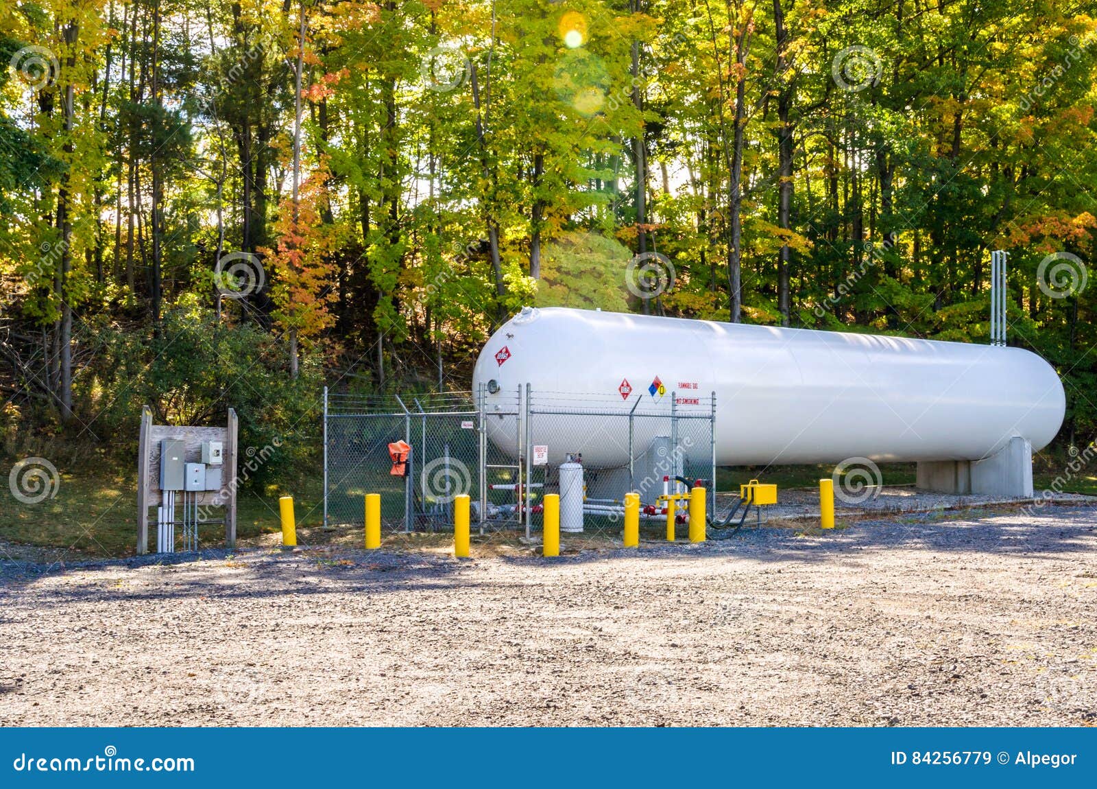 White Propane Tank stock image. Image of fuel, danger - 84256779