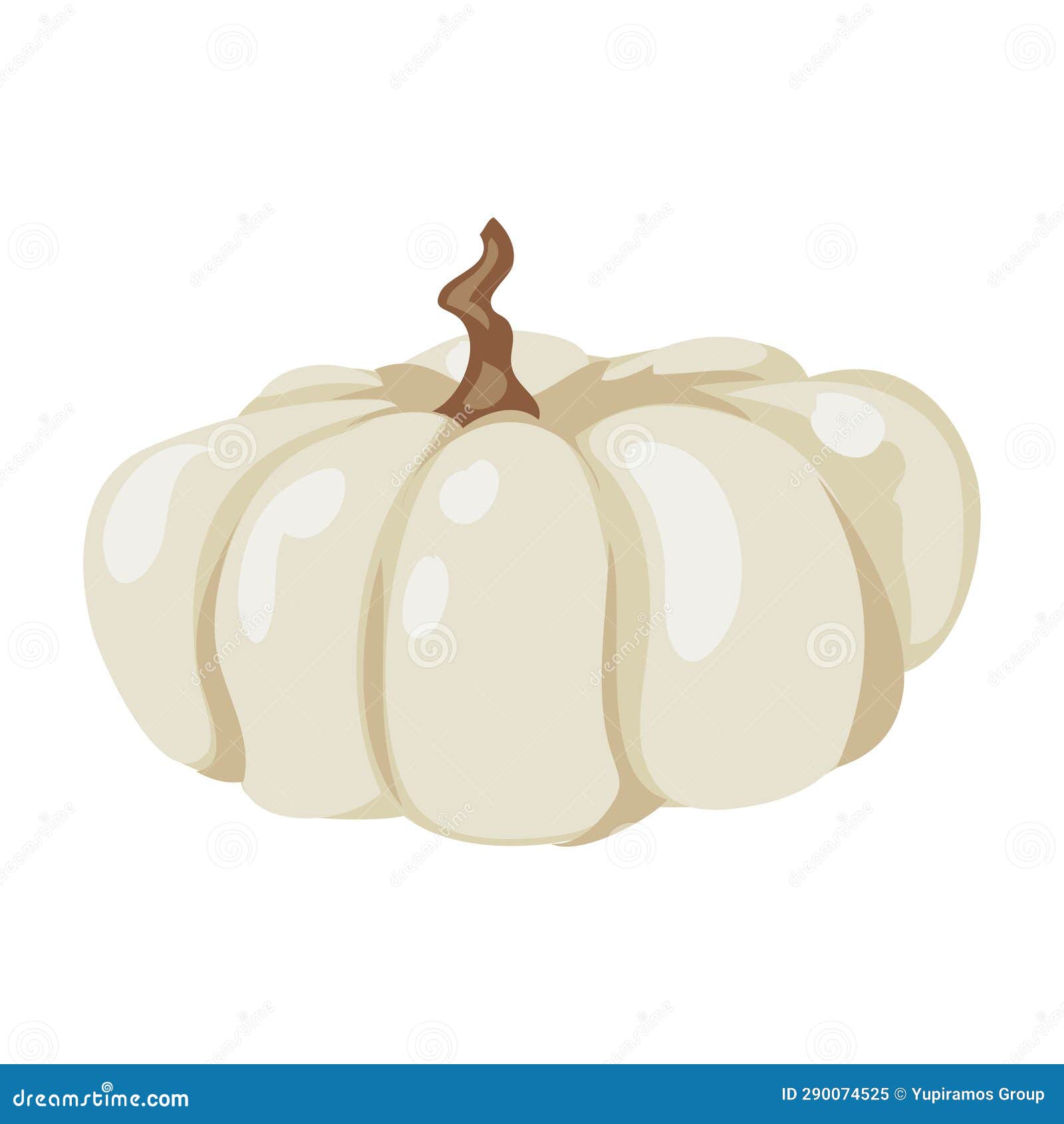 White pumpkin design stock illustration. Illustration of autumn - 290074525