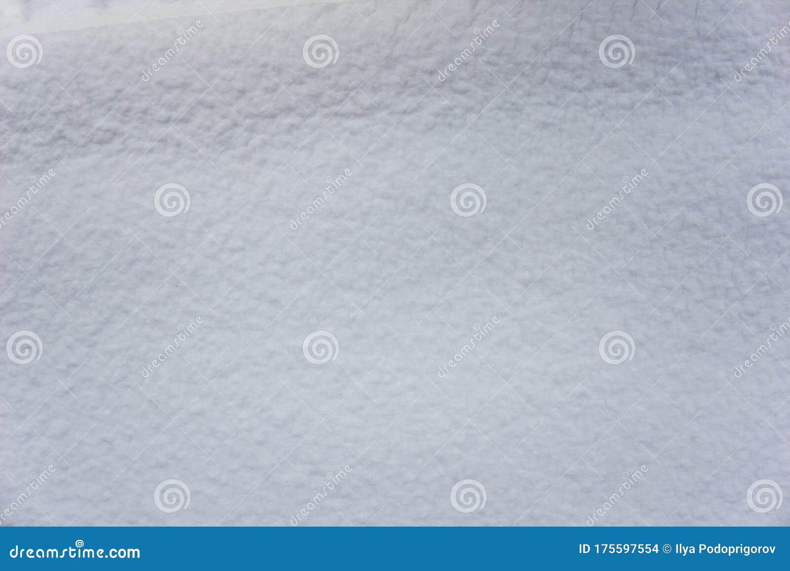 White Pure Snow Texture, Background of Fresh Snow Texture in Blue Tone ...