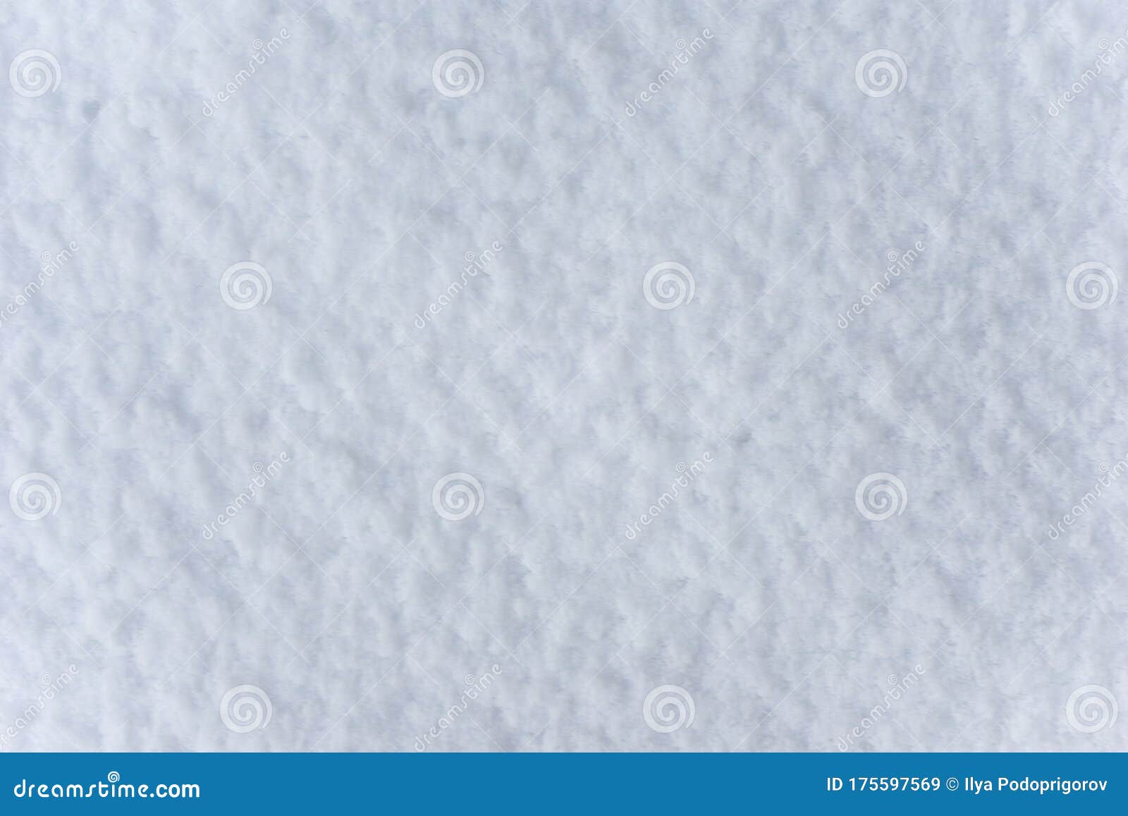 White Pure Snow Texture, Background of Fresh Snow Texture in Blue Tone ...