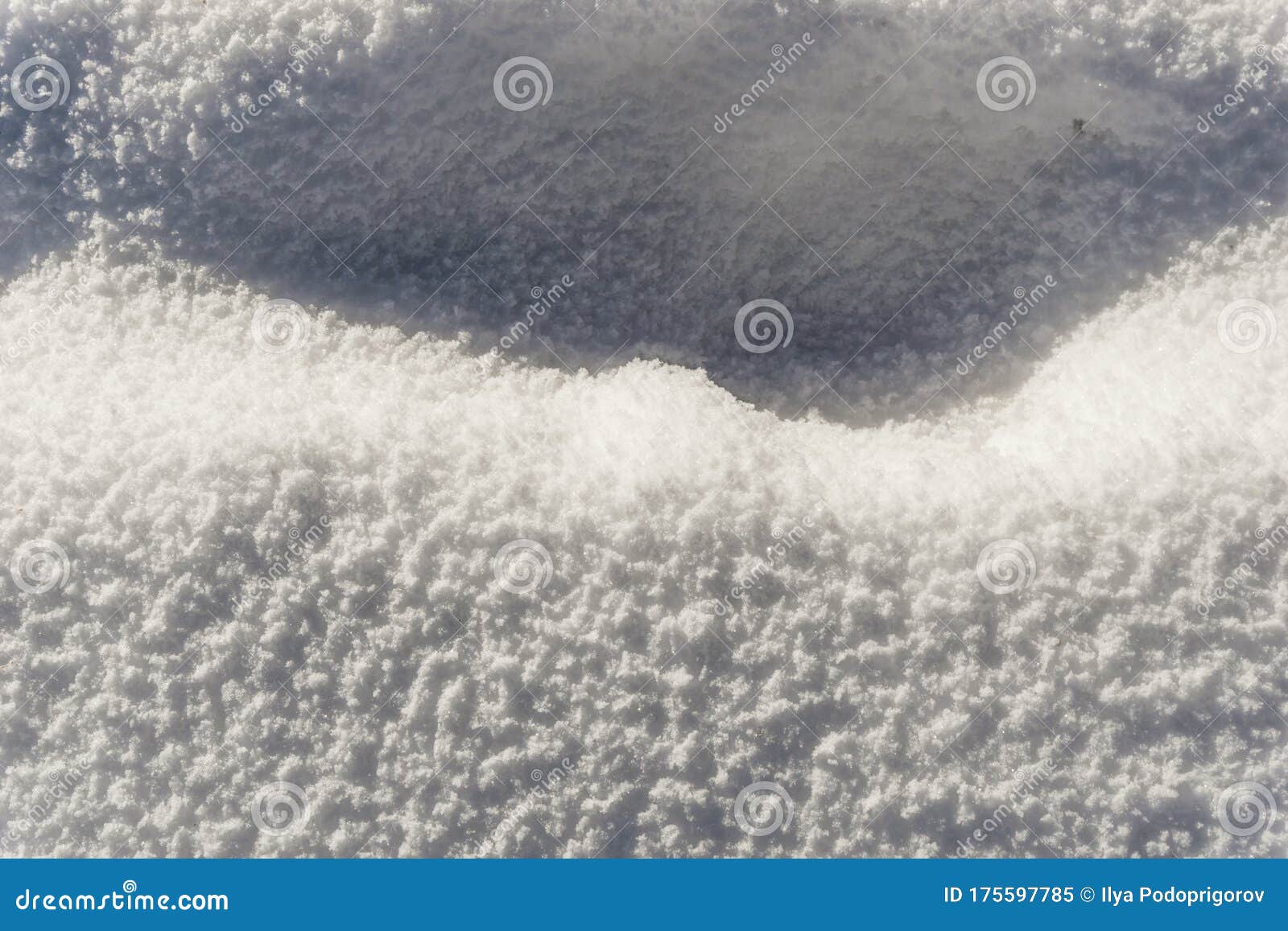 White Pure Snow Texture, Background of Fresh Snow Texture, Rough Snowy ...