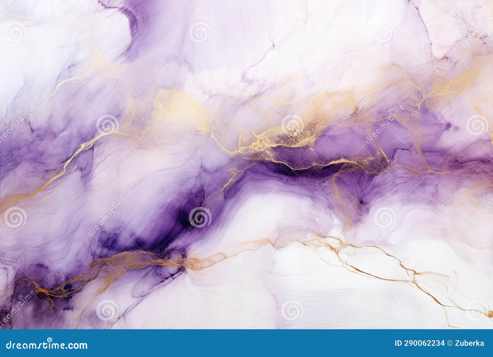 White, Purple and Gold Marble Texture Background Stock Illustration ...