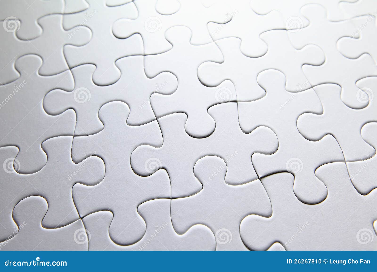 White puzzle stock photo. Image of brain, render, concept - 26267810