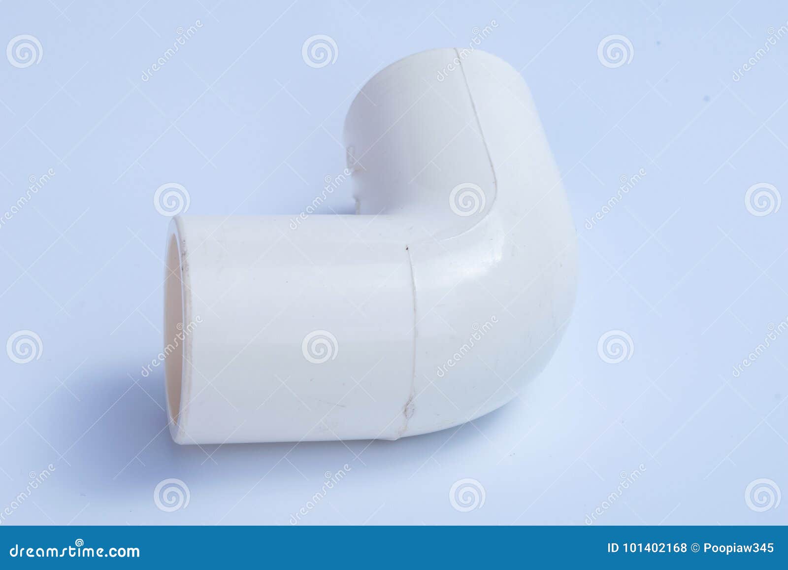 White Pvc Pipe on White Background Stock Photo - Image of stack, repair ...