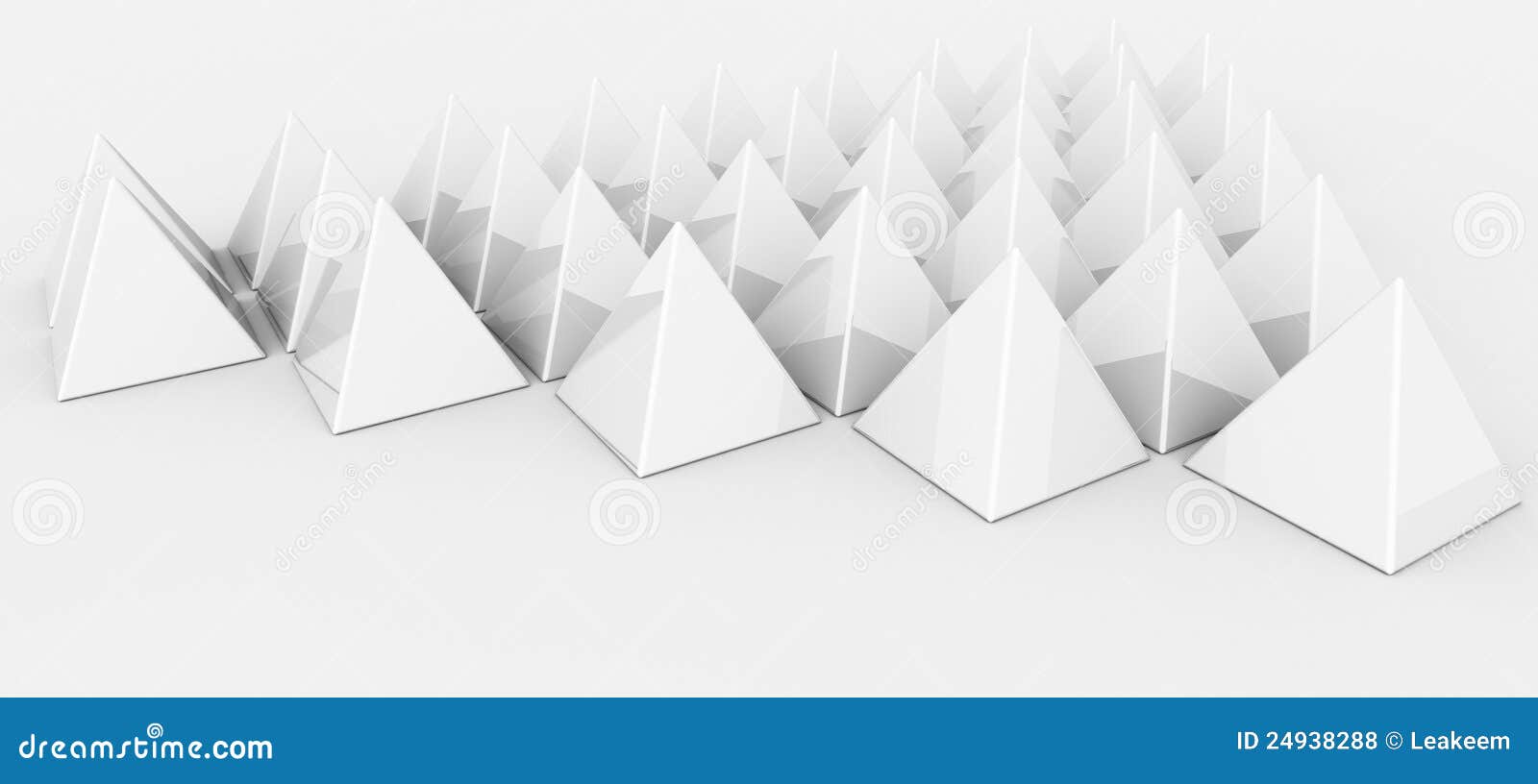 White pyramids stock illustration. Illustration of background - 24938288