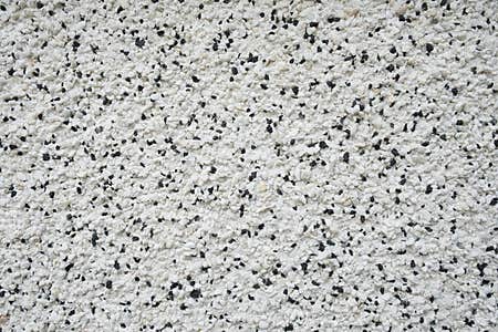 White Quartz Spar Render on Building Stock Image - Image of texture ...