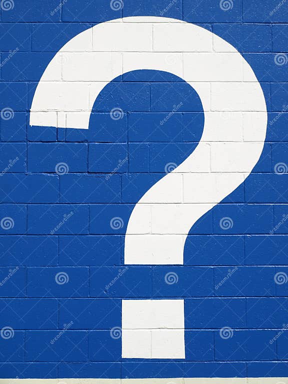 White question mark stock image. Image of facade, details - 9587031