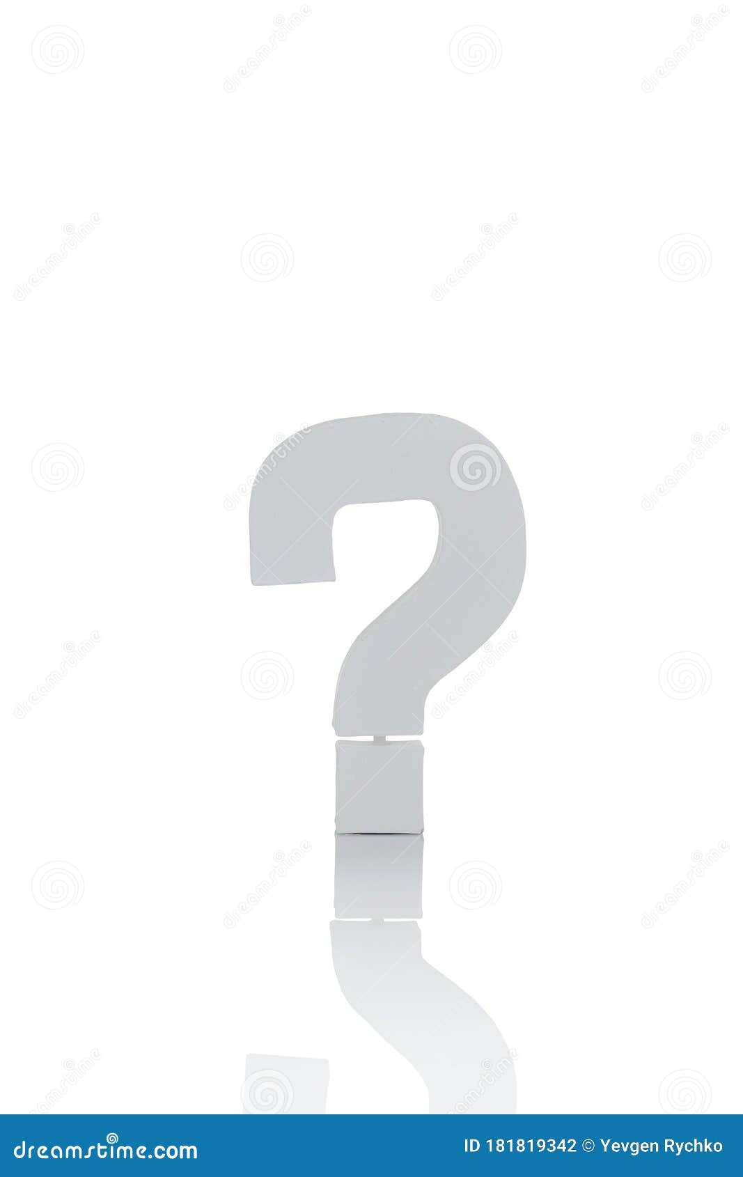 White Question Mark Royalty-Free Stock Photo | CartoonDealer.com #9587031