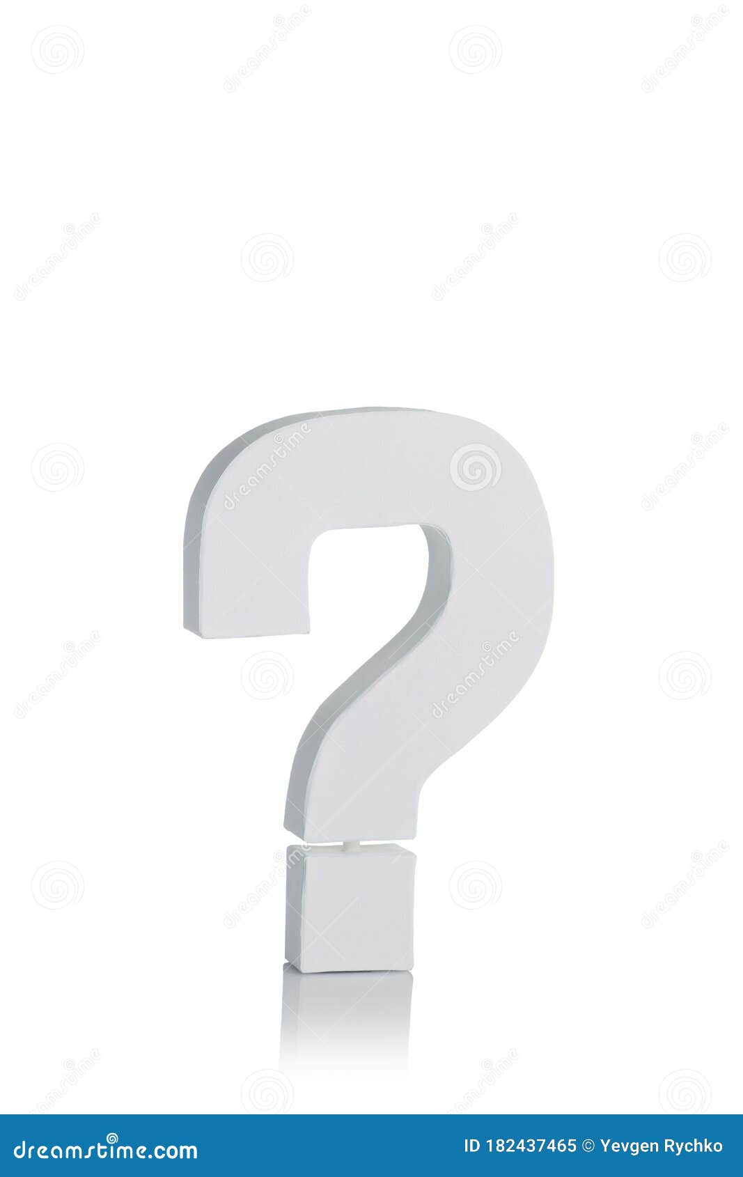 White Question Mark Royalty-Free Stock Photo | CartoonDealer.com #9587031