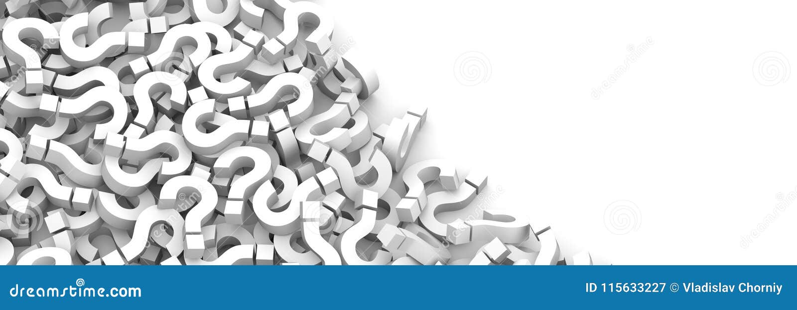 White question marks stock illustration. Illustration of advice - 115633227
