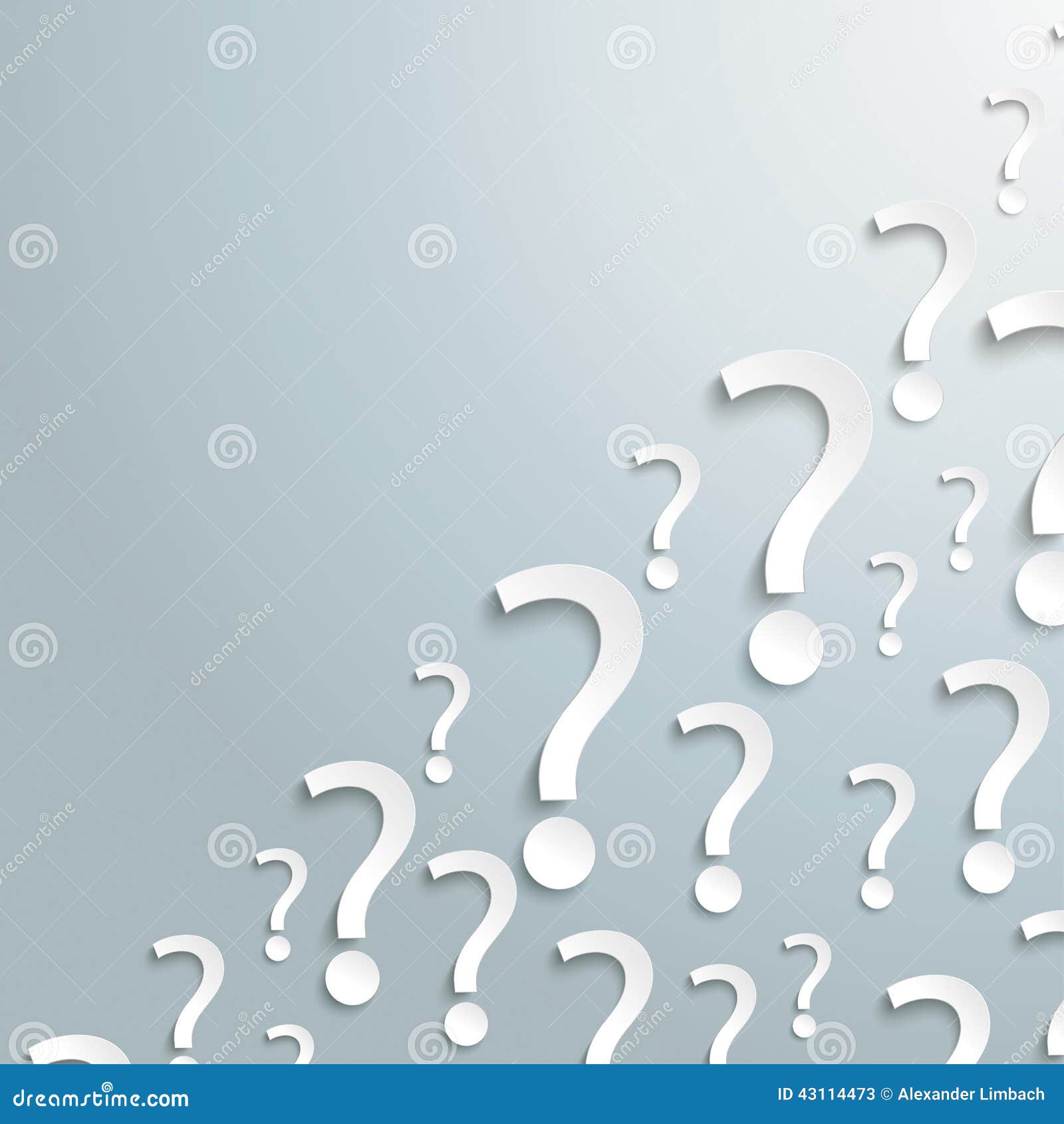 White Question Marks Cover stock vector. Illustration of communication ...