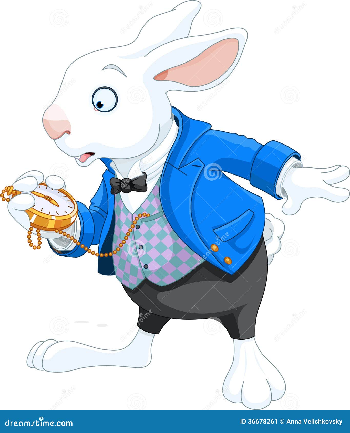 Alice In Wonderland Rabbit Clipart