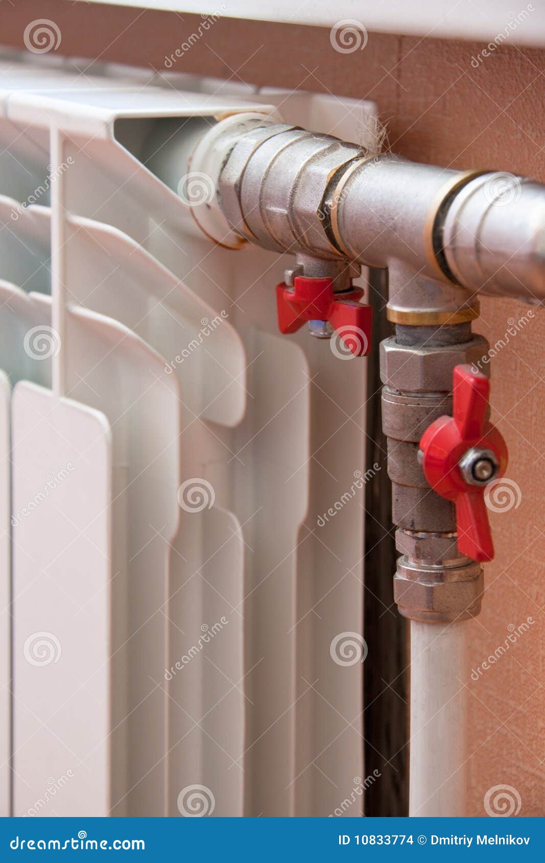 White radiator stock photo. Image of temperature, thermal - 10833774