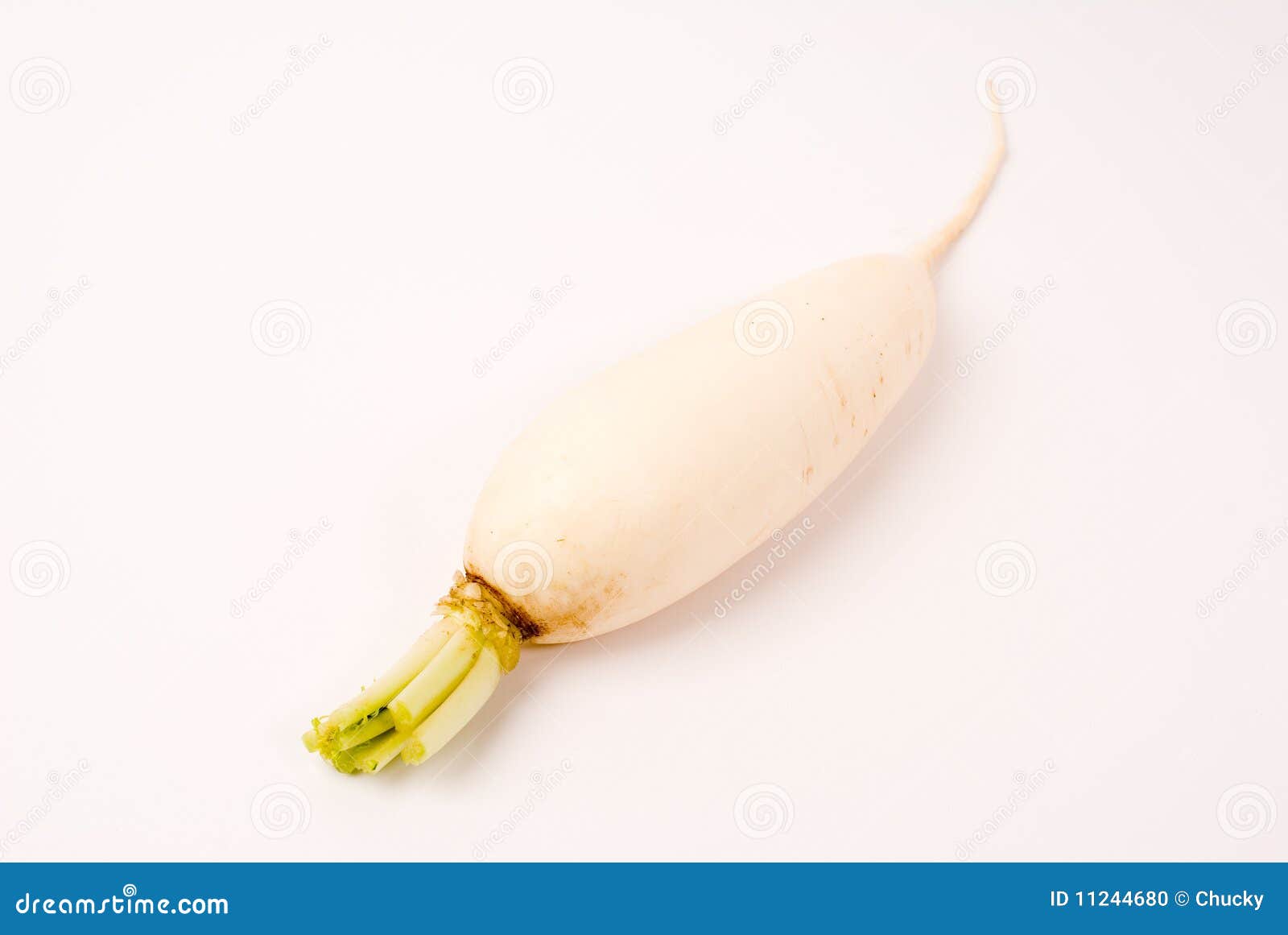 White Radish Background With Roots On The Table In Light And Shade ...