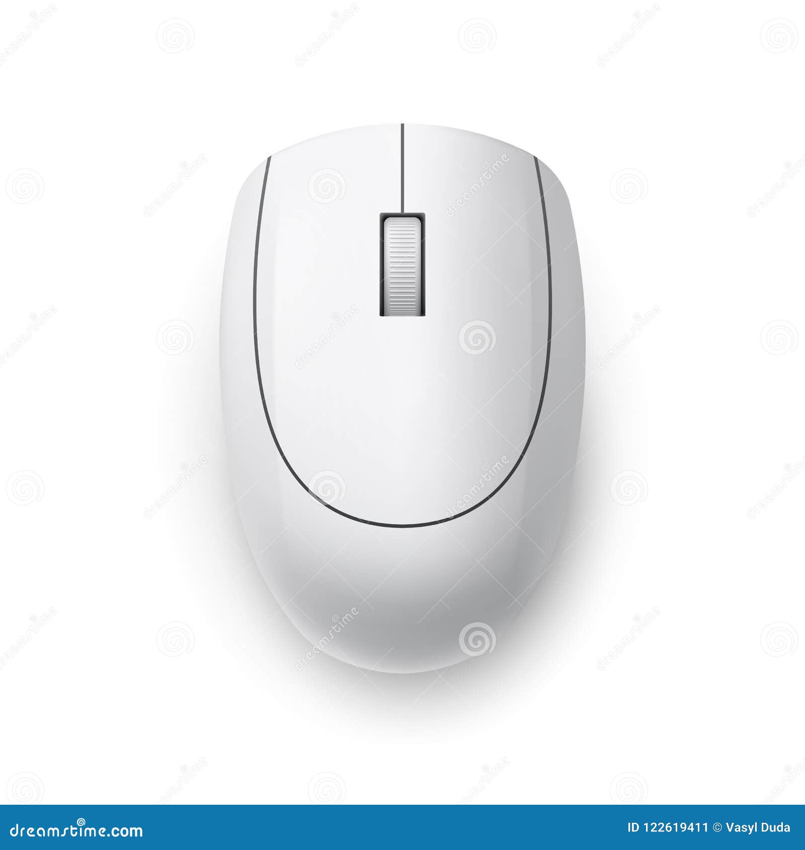 Computer Mouse stock vector. Illustration of click, hardware - 122619411