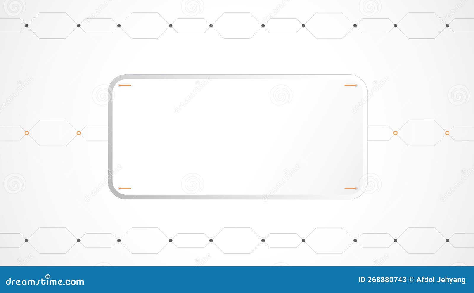 White Grey Rectangle Technology Background Abstract. Technology with ...